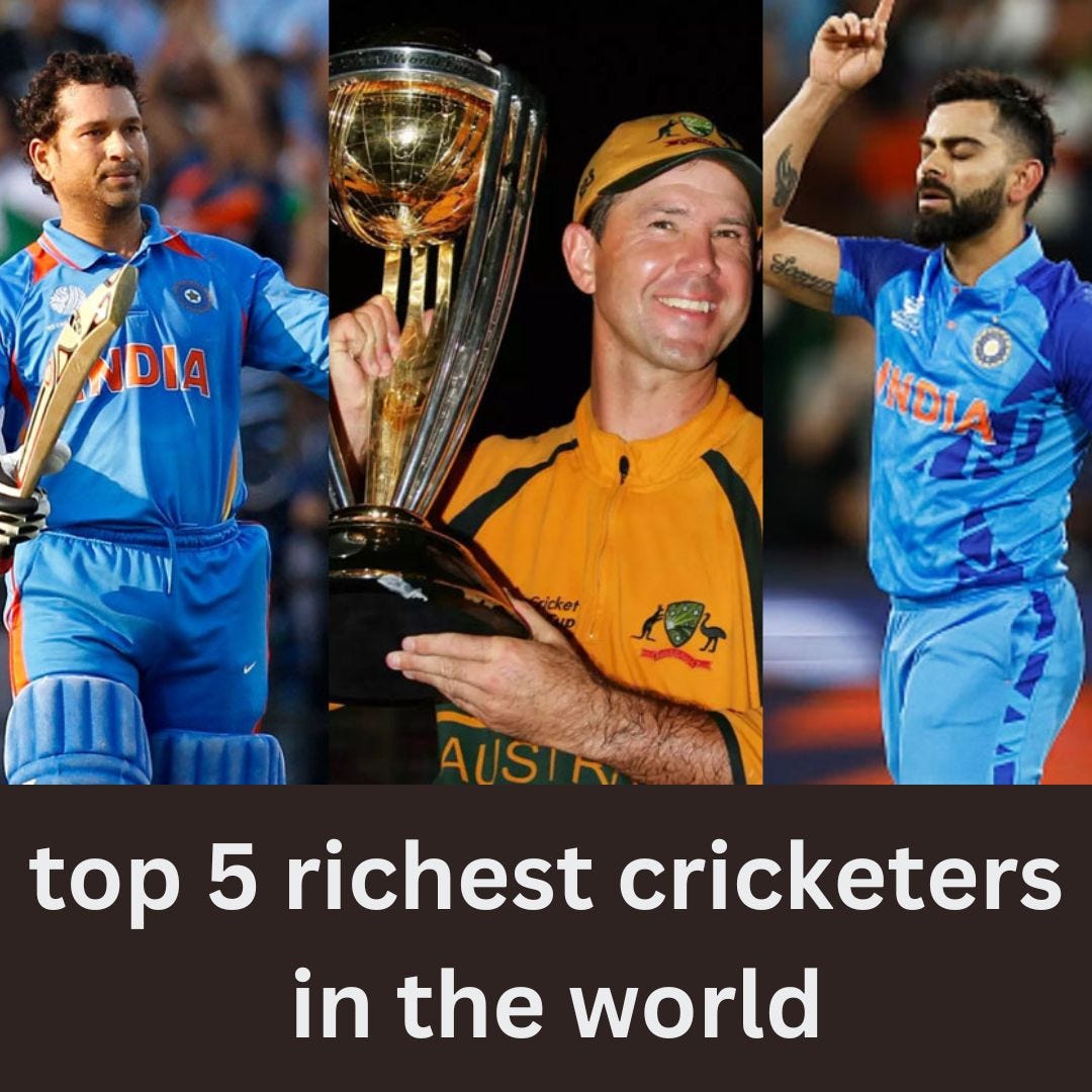 Top 5 richest cricketer in the world | by Vishal Kawde | May, 2024 | Medium