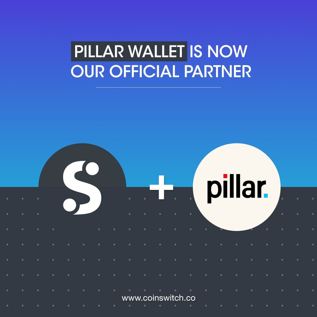 CoinSwitch Partners With Pillar Wallet | by CoinSwitch | CoinSwitch ...