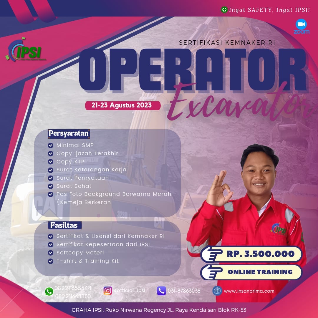 OPERATOR EXCAVATOR | by Pelatihanforklift K | Aug, 2023 | Medium