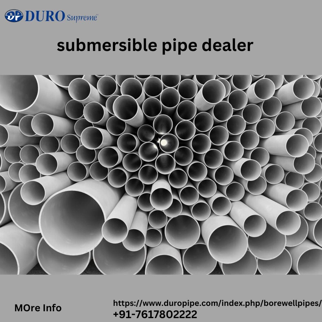submersible pipe dealer | DuroPipe - Duropipe - Medium