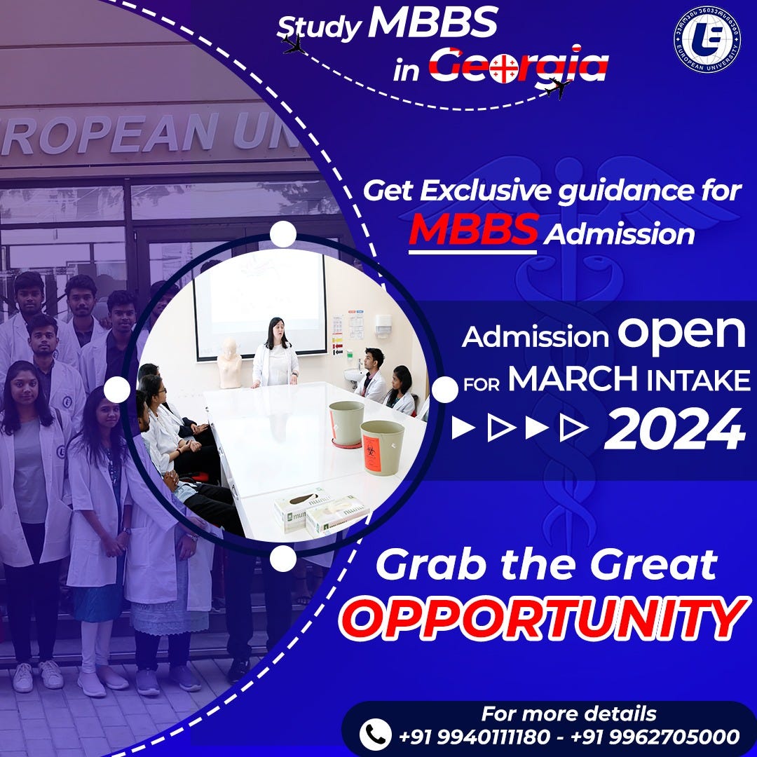 Study MBBS in Georgia — Know the Indian Student's Eligibility ...