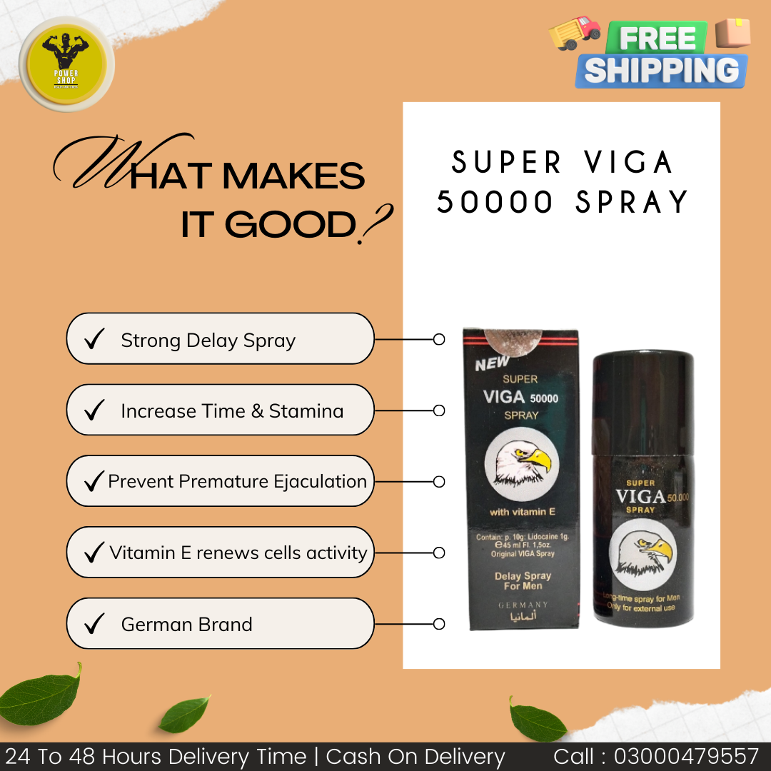 Viga 50000 Delay Spray For Men Price In Pakistan Shop Today Online