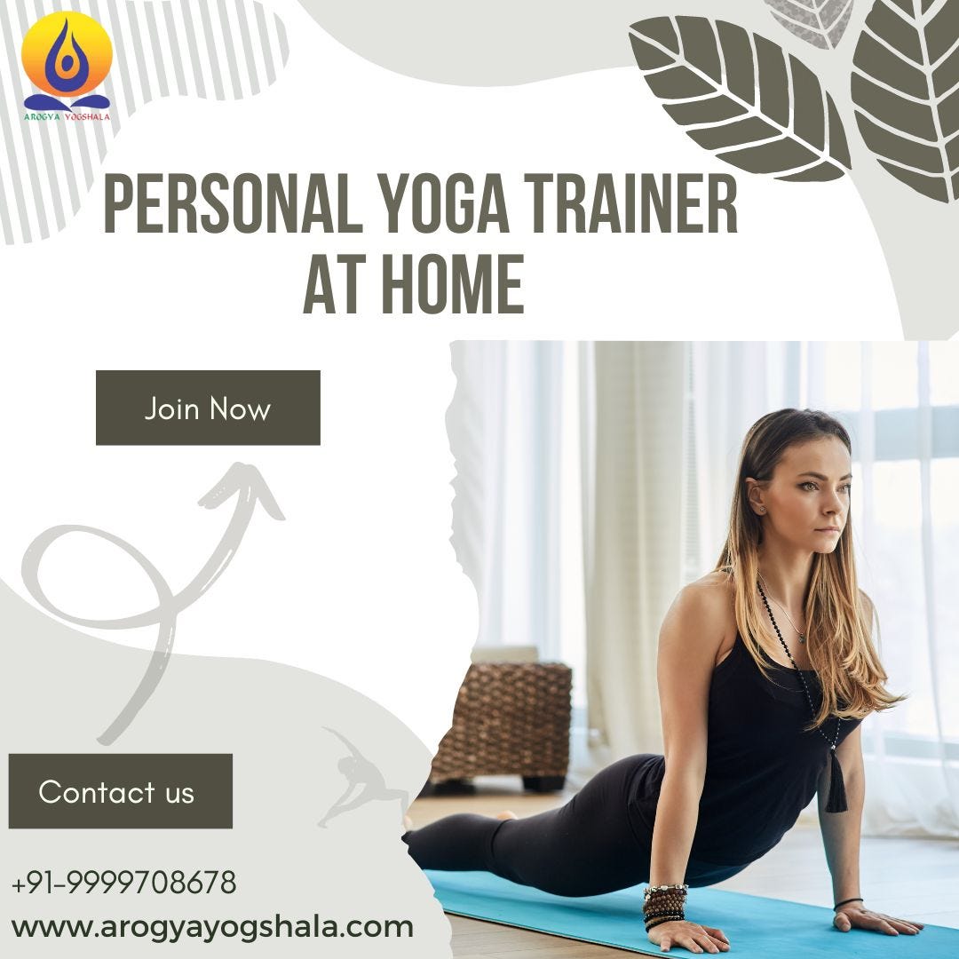 Personal Yoga Trainer at Home - Arogyayogshala - Medium