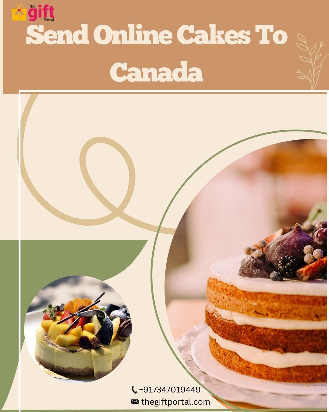 Send Online Cakes to Canada — Fresh & Delicious Cake Delivery ...