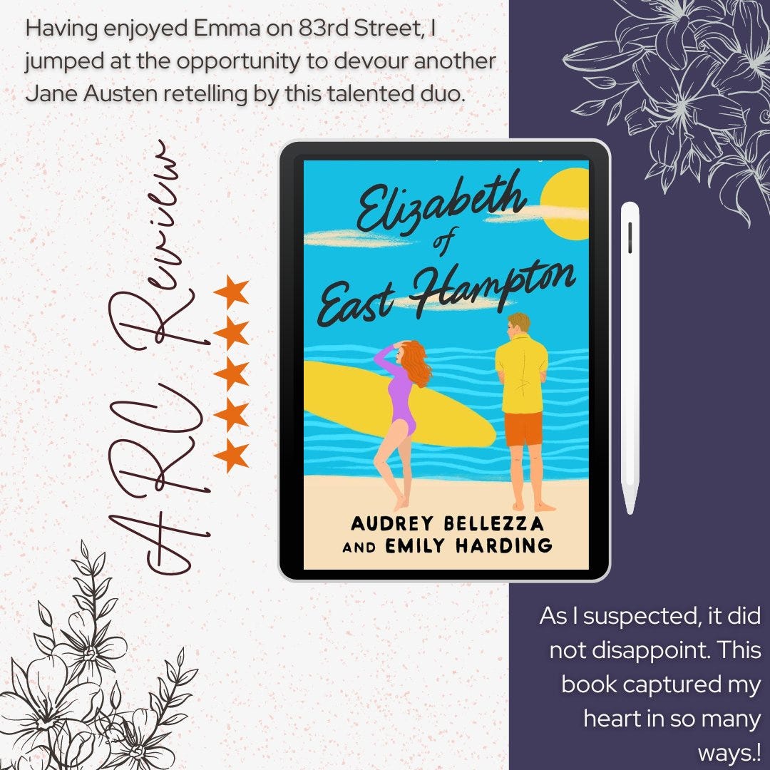 Book Review for Elizabeth of East Hampton | by The Romantic Comedy Book ...