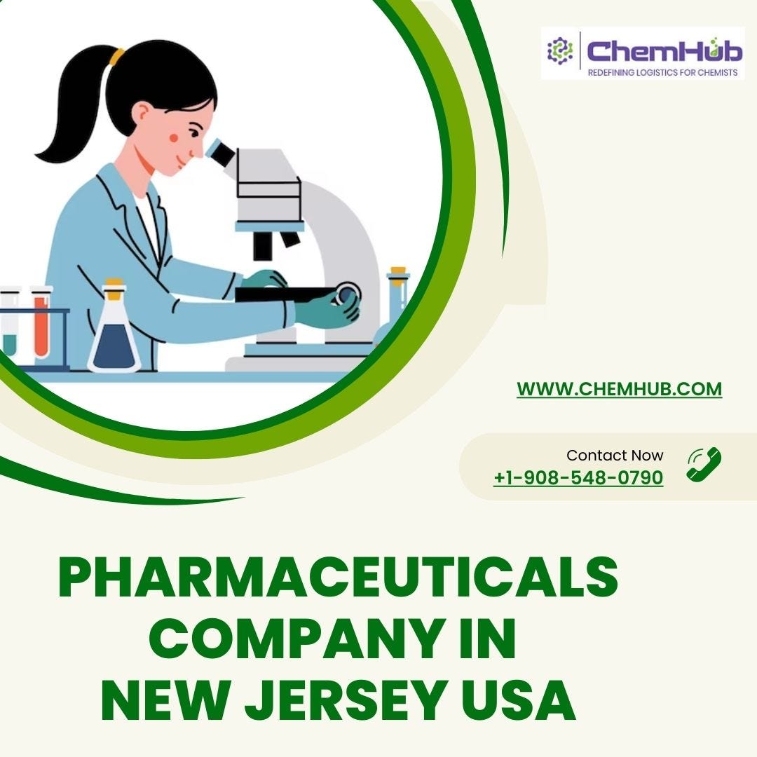 Pharmaceutical Industry in New Jersey USA - Chemicals Companies - Medium