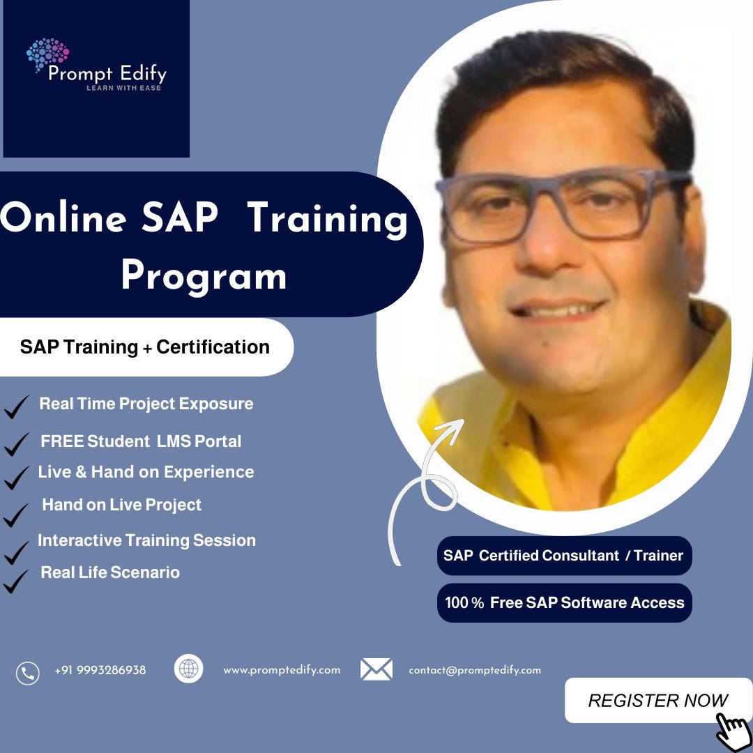 SAP Training for Professionals and Business in Morocco With Prompt Edify | by Prompt Edify (OPC ...