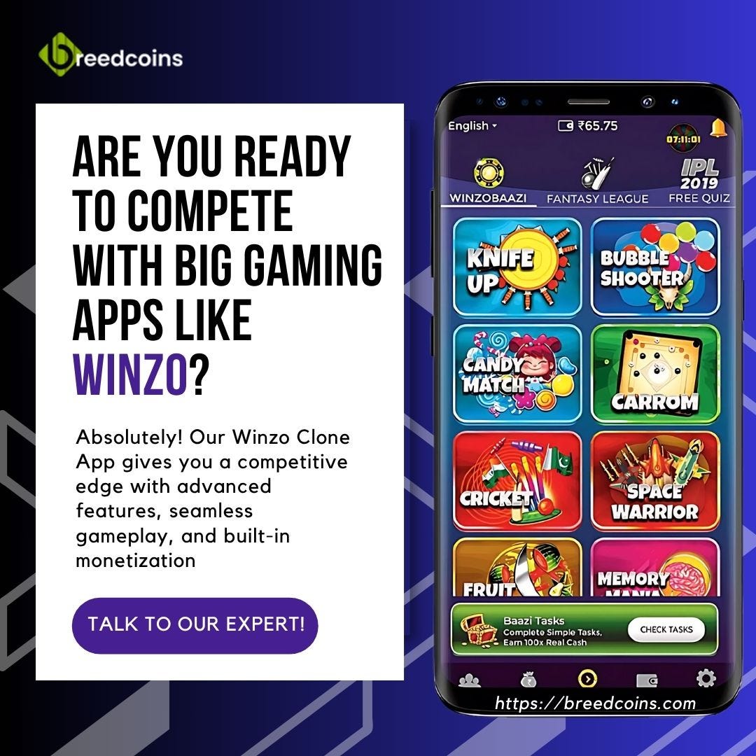 10 Reasons to Choose a WinZO Clone Script for Your Online Gaming ...