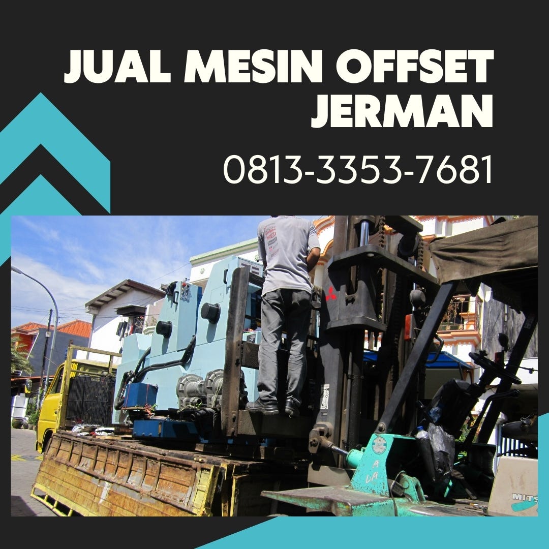 Jual Mesin Offset - Mesintokooffsetbaru - Medium