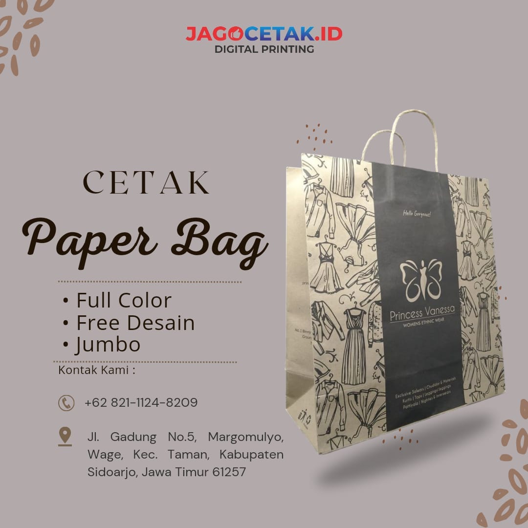 Sudah menggunakan paperbag untuk produk kamu? Selain praktis ternyata ...