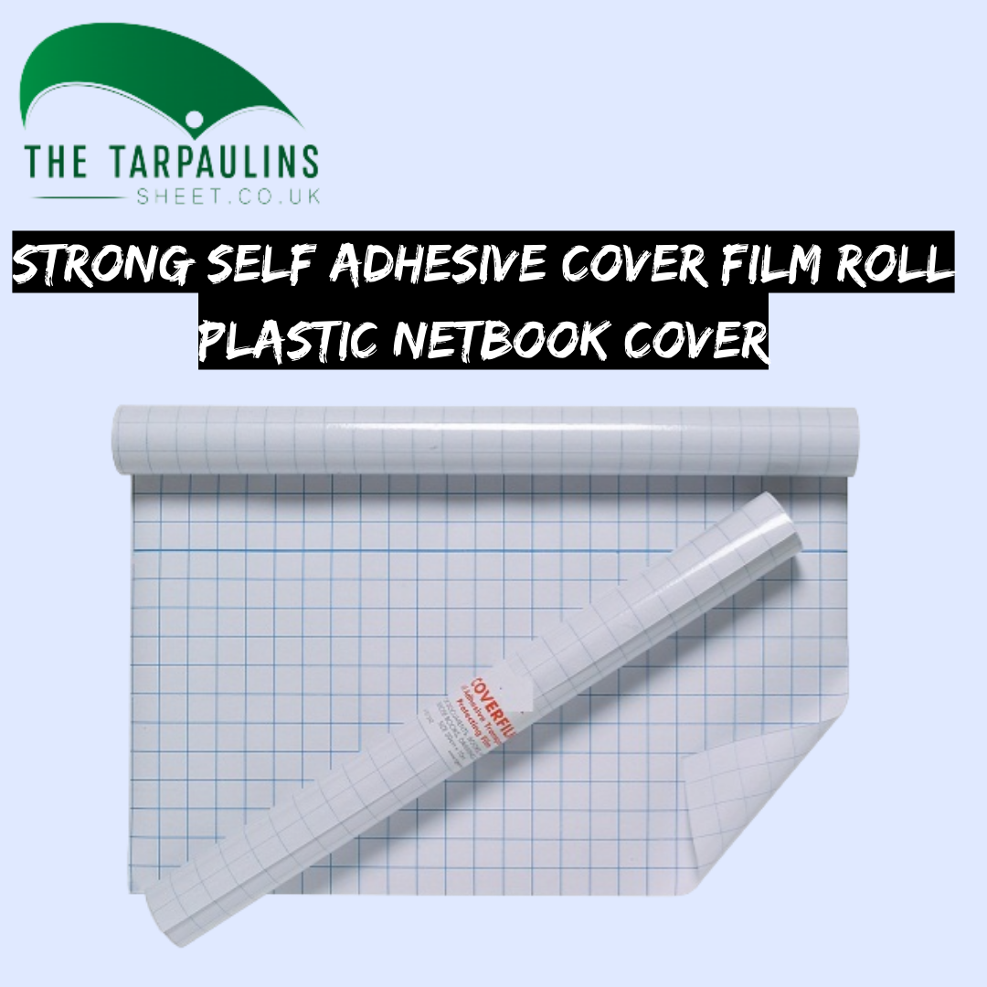 STRONG SELF ADHESIVE COVER FILM ROLL PLASTIC NETBOOK COVER. - Tarpaulin ...