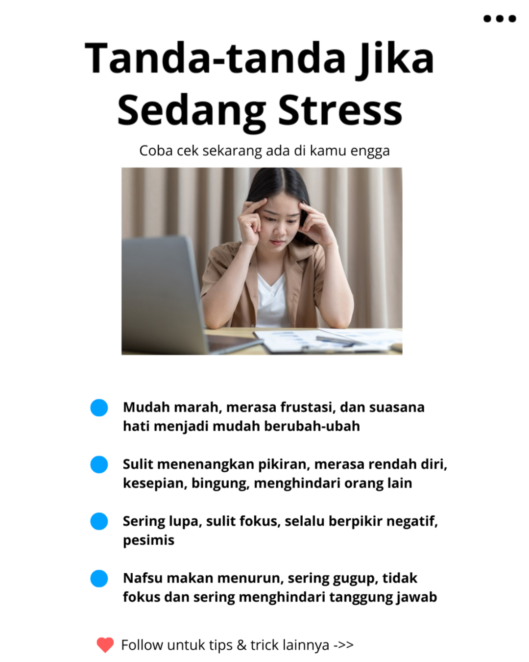 Tanda Kalau Kamu Sedang Stress. BERKUALITAS, SEGERA WA 0853–2871–1026 ...