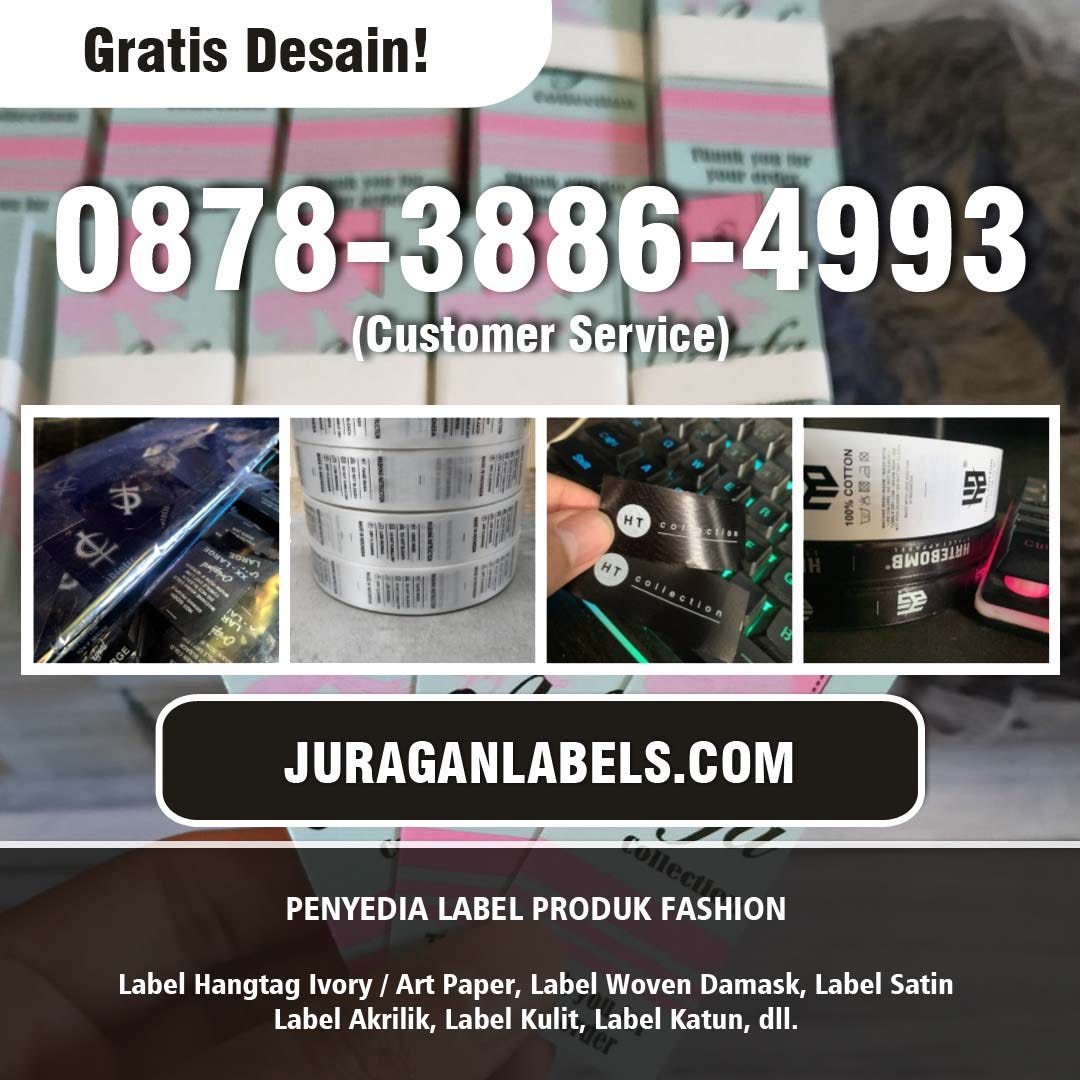 BERKUALITAS 087838864993 Desain Label Baju Gratis | by Cetak Hangtag ...