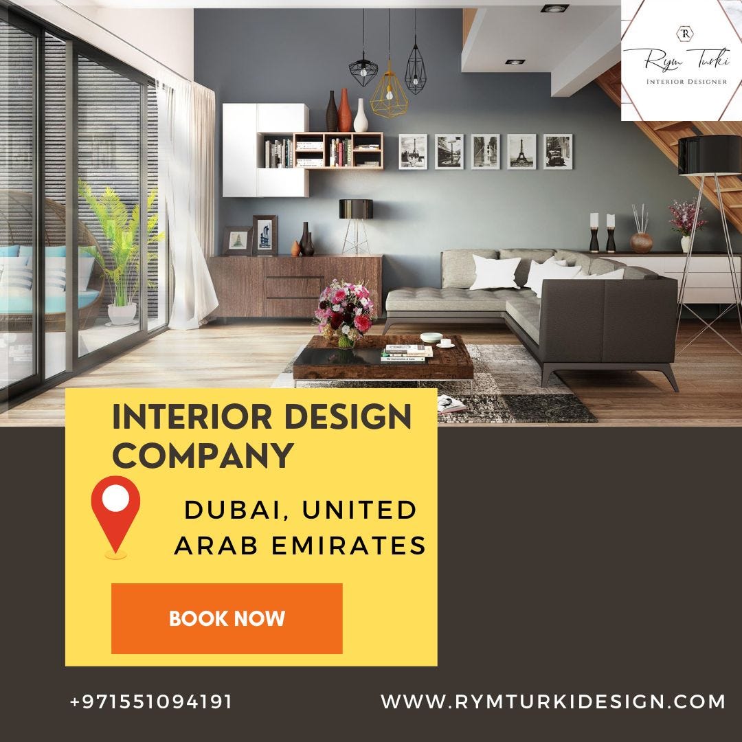 Top Interior Design Company in Dubai |Rym Turki Interior Design ...