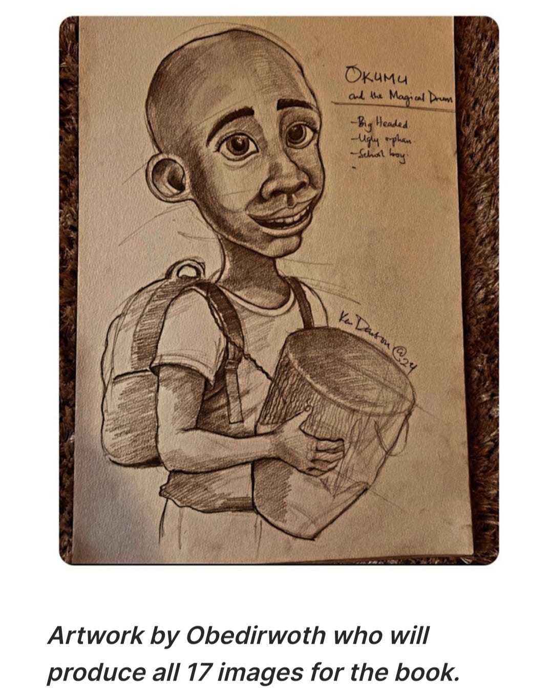 Okumu The Big Headed Boy & His Magical Drum | by Milton Allimadi | Medium
