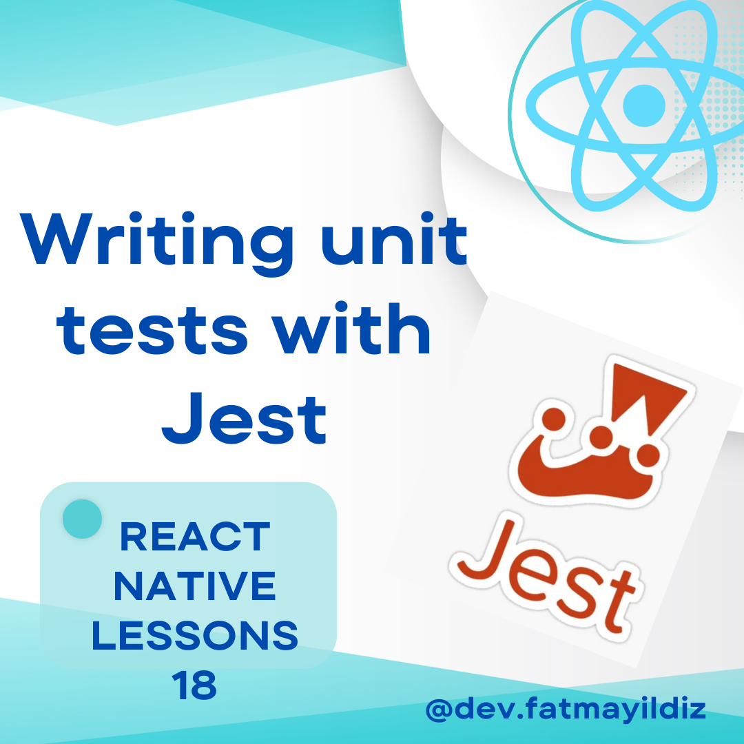 Writing Unit Tests for a React Native App with Jest | by Yildizfatma ... Writing Unit Tests for a React Native App with Jest | by Yildizfatma ...