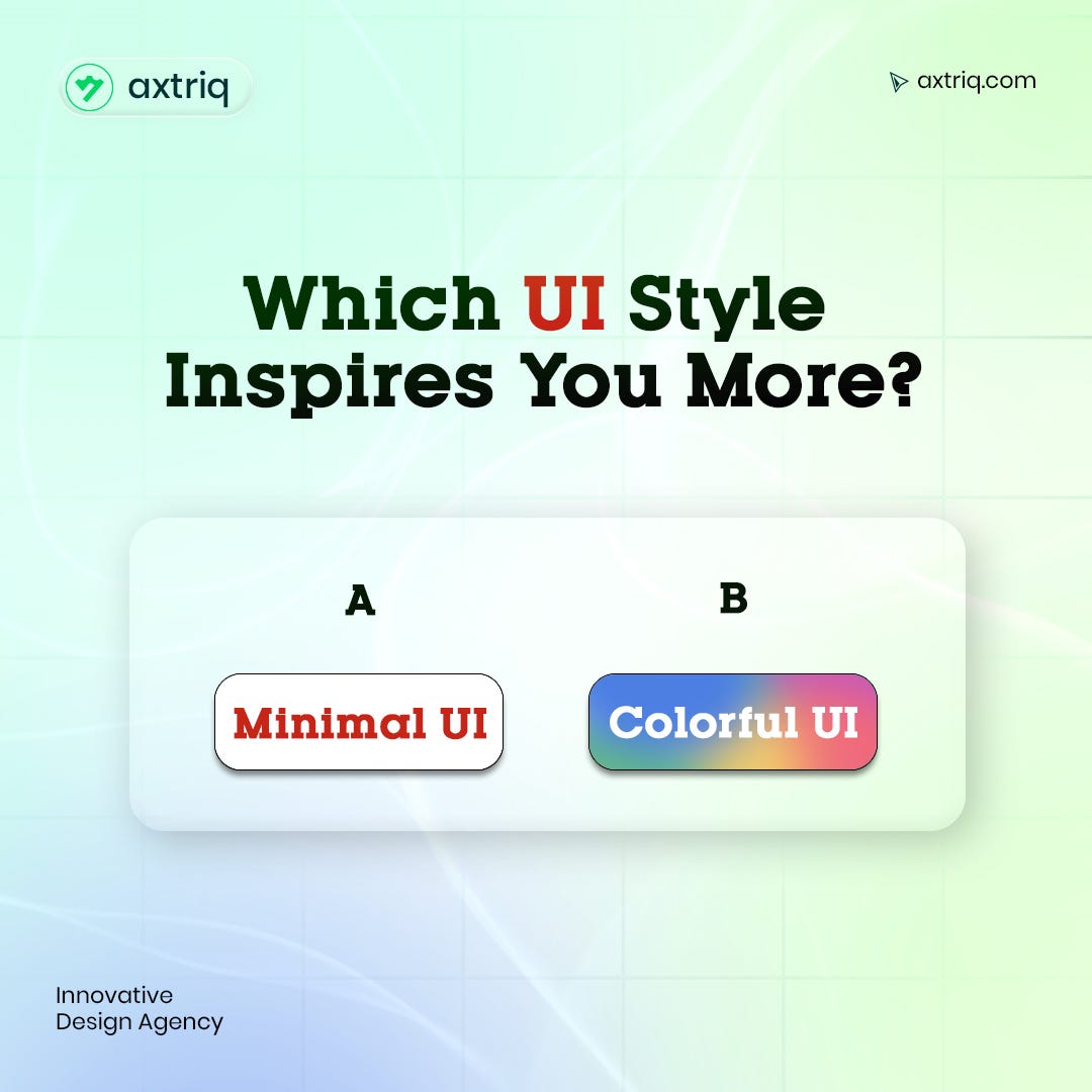 Minimal UI vs. Colorful UI: Which Design Style Truly Inspires? | by ...