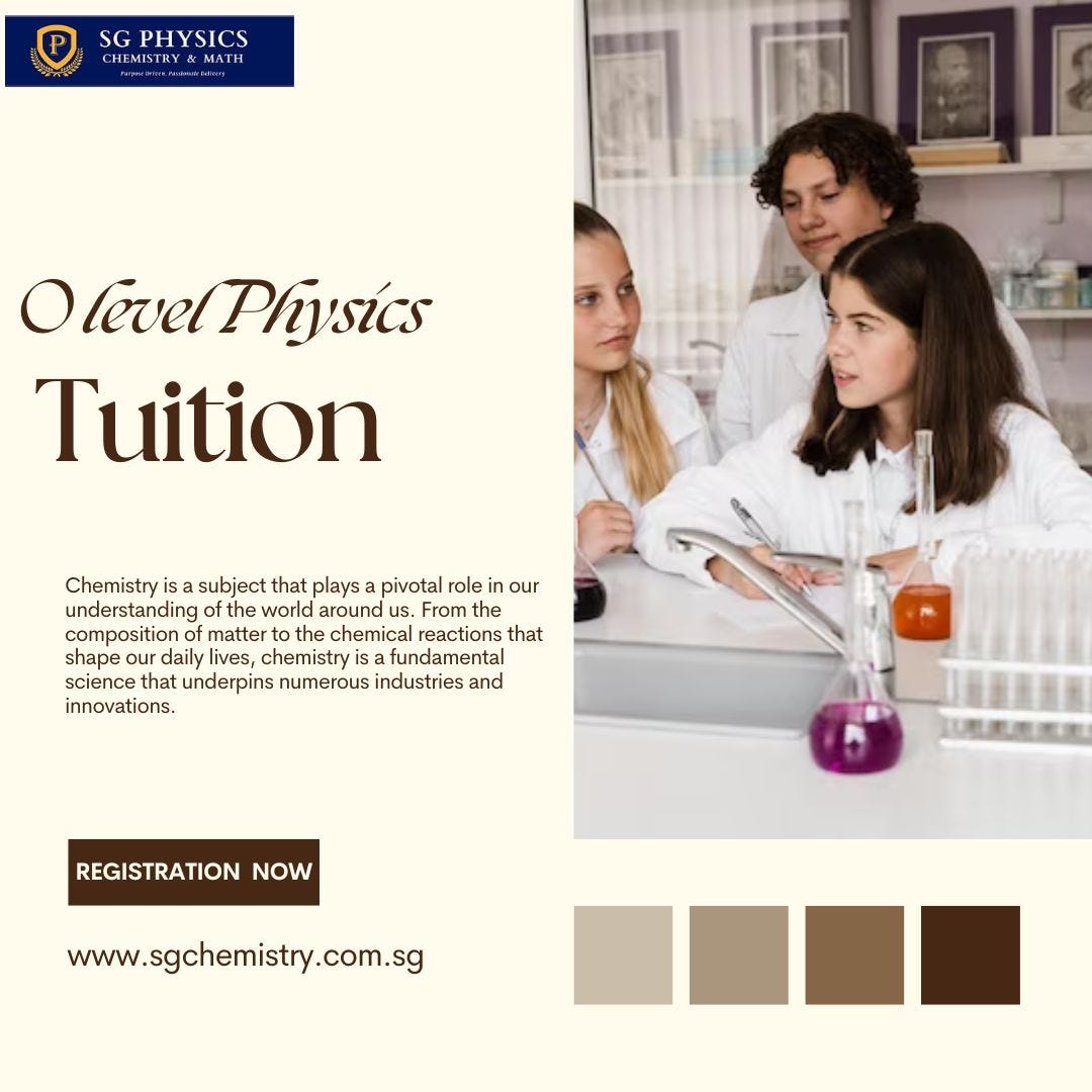 O level Physics Tuition. O level Physics Tuition | by Sgphysics | Nov, 2023 | Medium