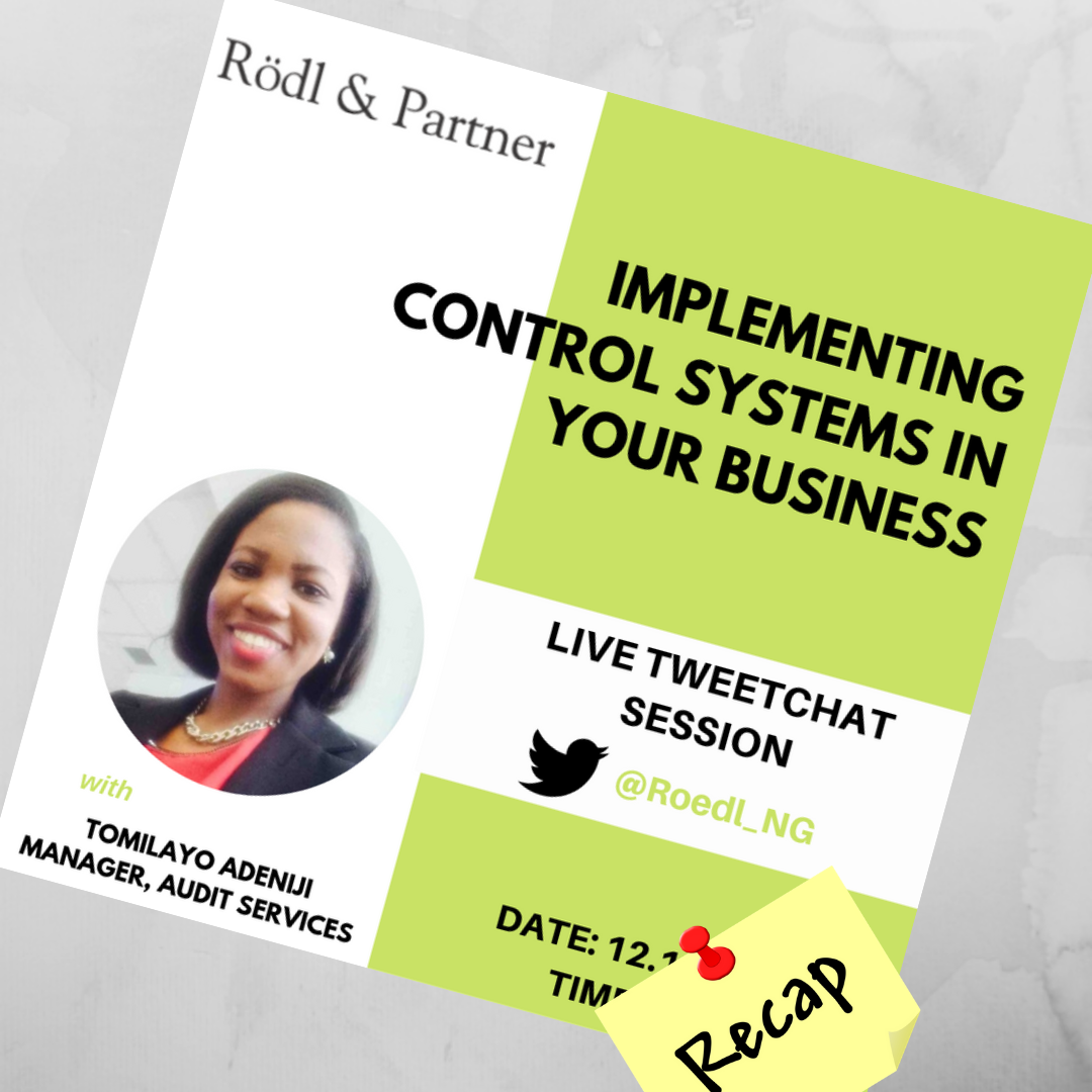 IMPLEMENTING CONTROL SYSTEMS IN YOUR BUSINESS | by Roedl & Partner ...
