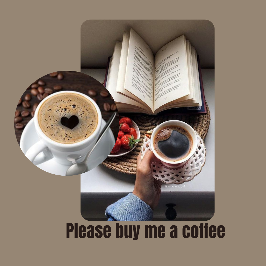 Support My Creative Journey with a Coffee please 🥺. - Written By ...