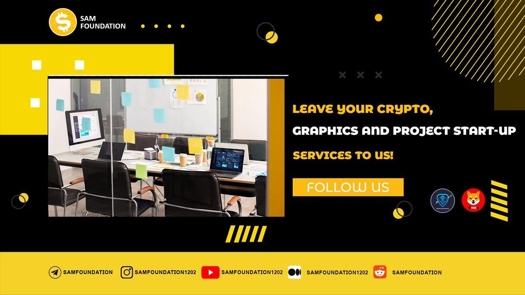 Leave your crypto graphics and project start-up services to us | by Samfoundation | Dec, 2023 ...