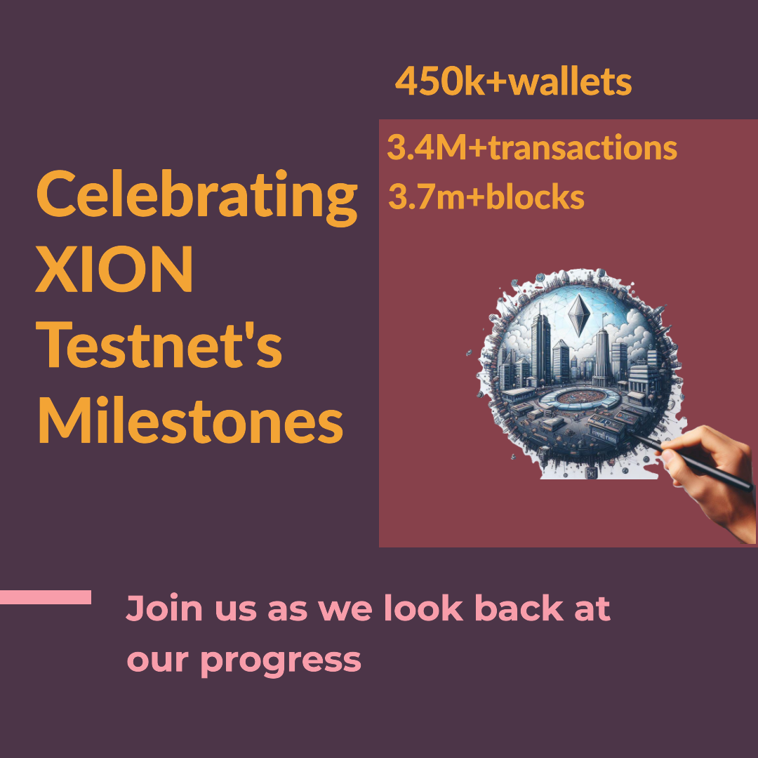 Celebrating Xion Testnet's Milestones | by Dendis | Dec, 2023 | Medium