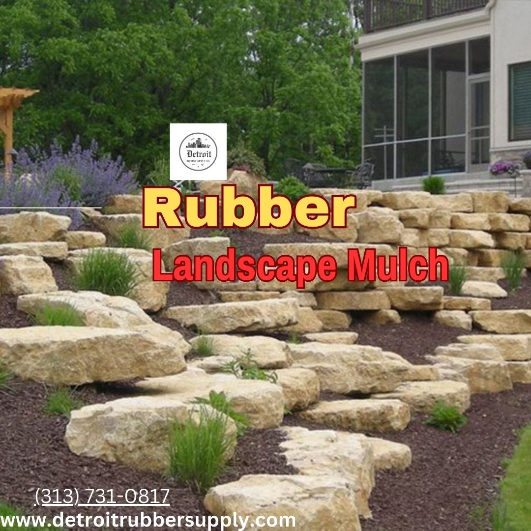 Rubber Landscape Mulch Is An Innovative Approach To Save Earth ...