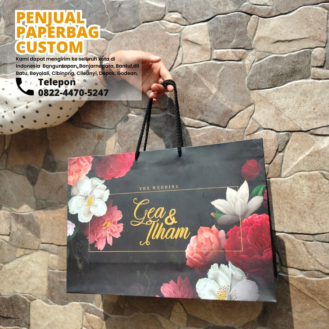 PROSES CEPAT, HUB 0822-4470-5247 | Percetakan Kemasan Paper Bag Custom ...