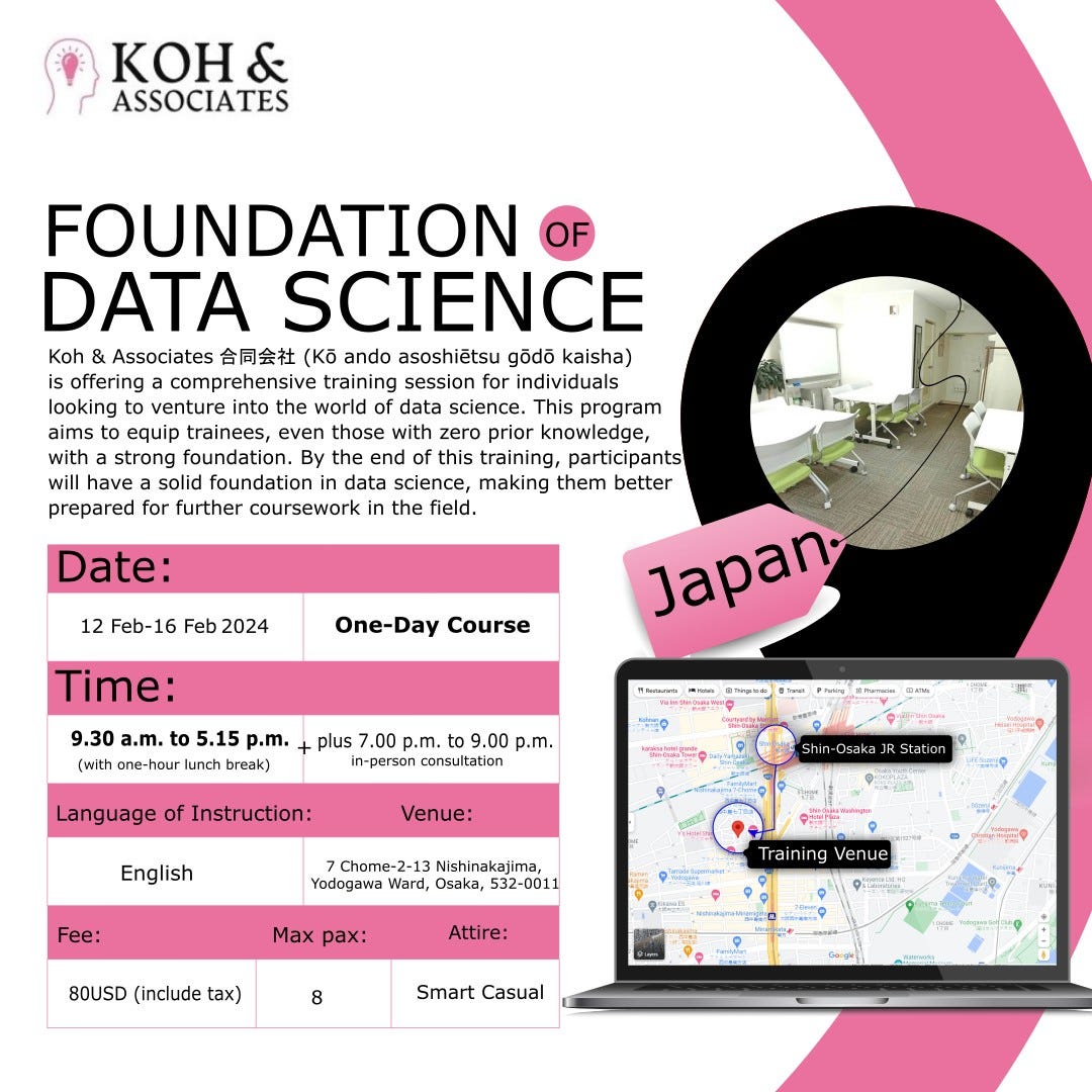 Foundation of Data Science - DataFrens.sg - Medium