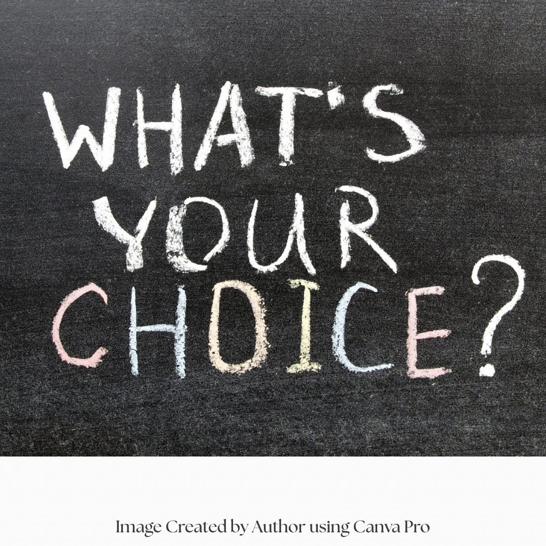 We Must Choose Today. Time is of the essence, and who knows… | by Char ...