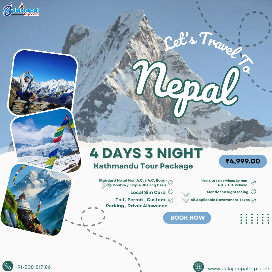 4 Days and 3 Nights Kathmandu Tour Package - Balajinepaltrip - Medium