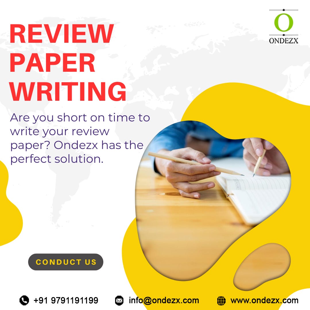 How to Format your Review paper| PhD Review paper Writing - Ramya - Medium