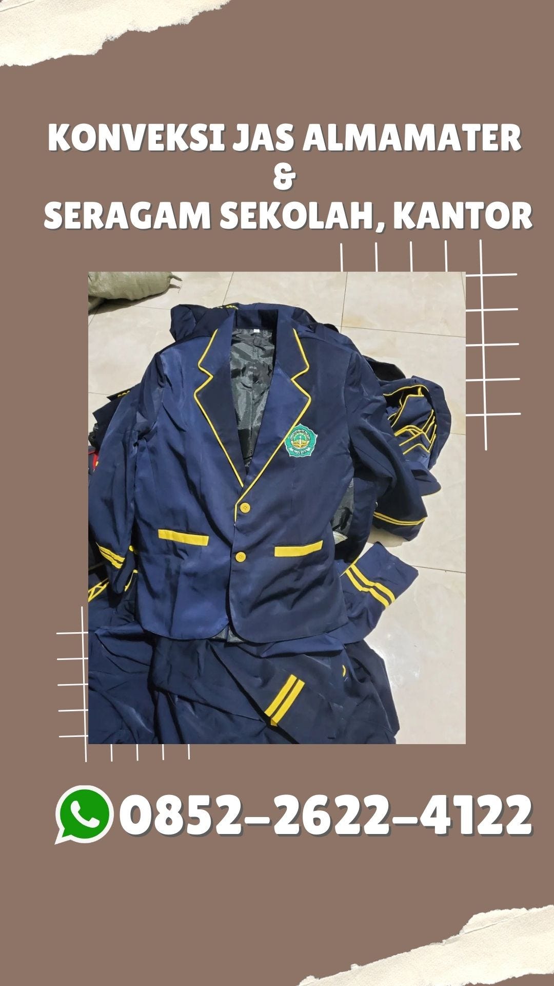 Telpon / WA : 0852–2622–4122 Konveksi Jas Almamater Kampus Japah Blora ... Telpon / WA : 0852–2622–4122 Konveksi Jas Almamater Kampus Japah Blora ...
