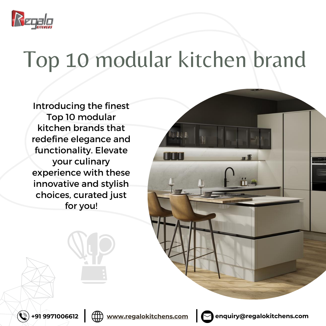 Top 10 Modular Kitchen Brand - Regalo Kitchens - Medium