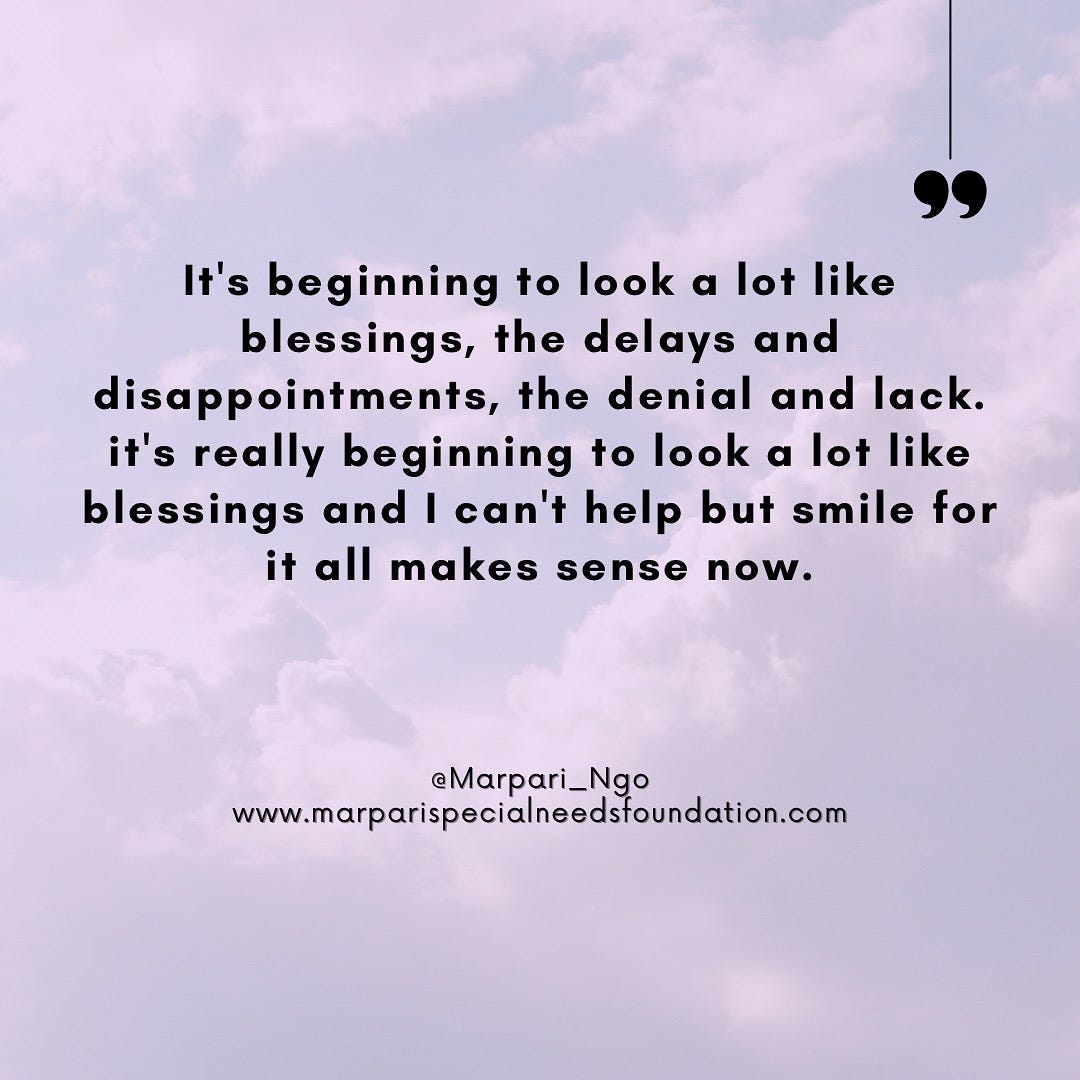 Happy beautiful Sunday 💟💜 - Marpari Special Needs Foundation - Medium