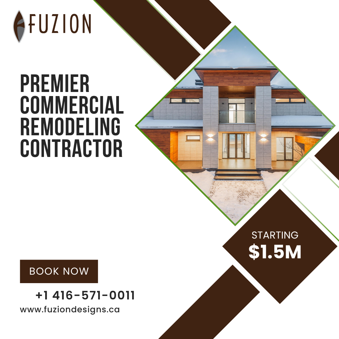 Premier Commercial Remodeling Contractor - Fuzion Designs - Medium
