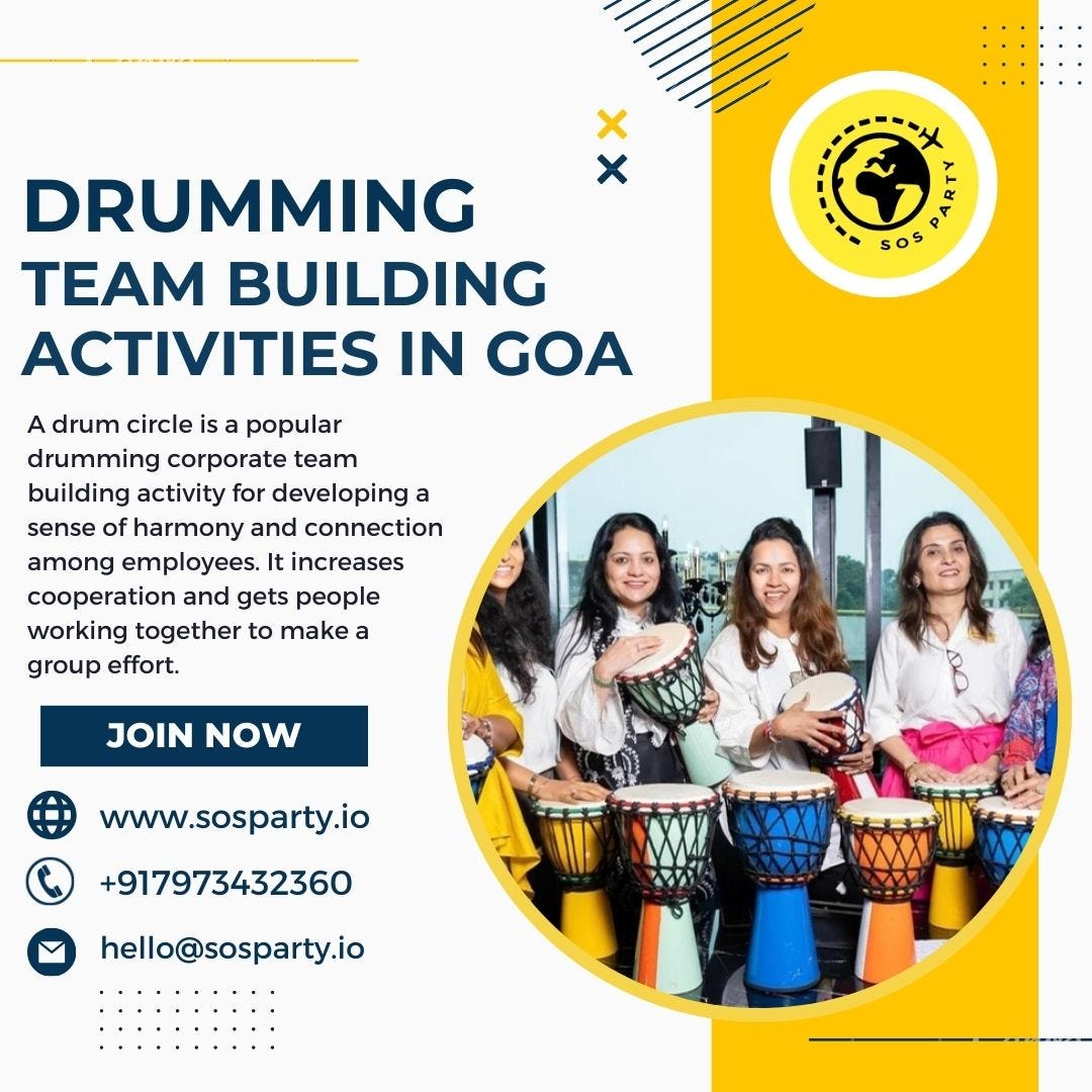 Drumming Team Building Activities in Goa - dodigital aman - Medium