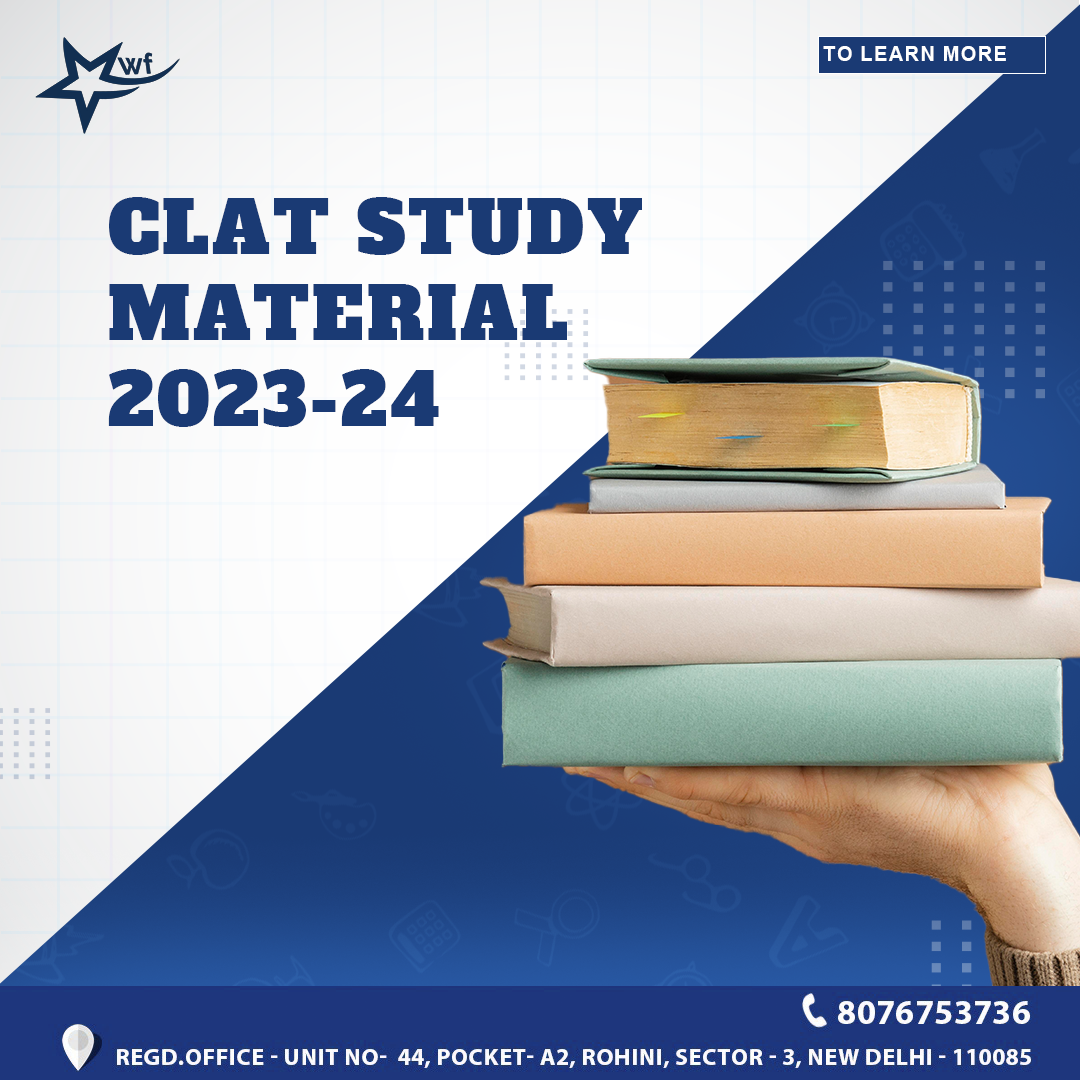 CLAT Study Material 2023–24 - Wired Faculty - Medium
