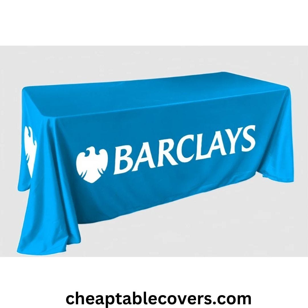 Unleash Your Creativity with Custom Trade Show Table Covers | by ...