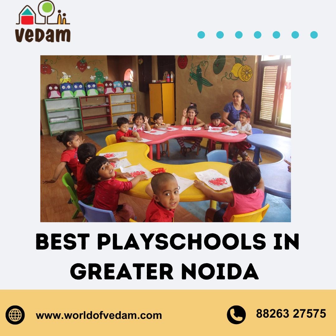 Best Playschools in Greater Noida - Vedam Preschool - Medium