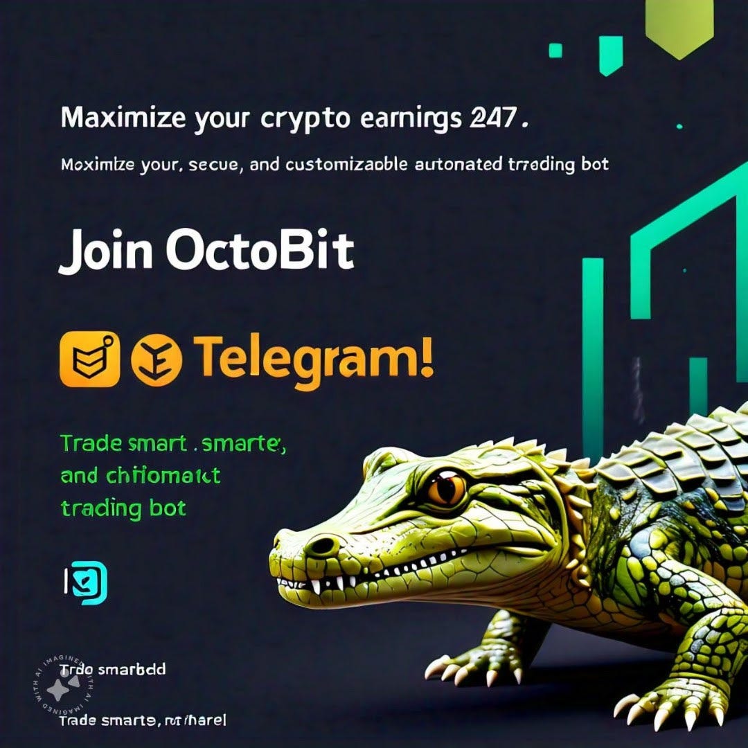 Join OctoBit on Telegram! Maximize your crypto earnings 24/7 with our smart, secure, and ...