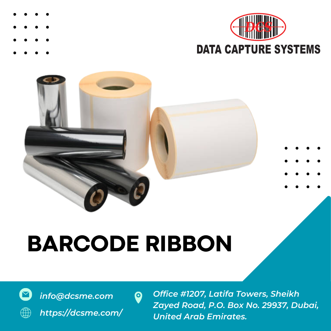 Best Barcode Ribbon in Dubai - Dcsme - Medium