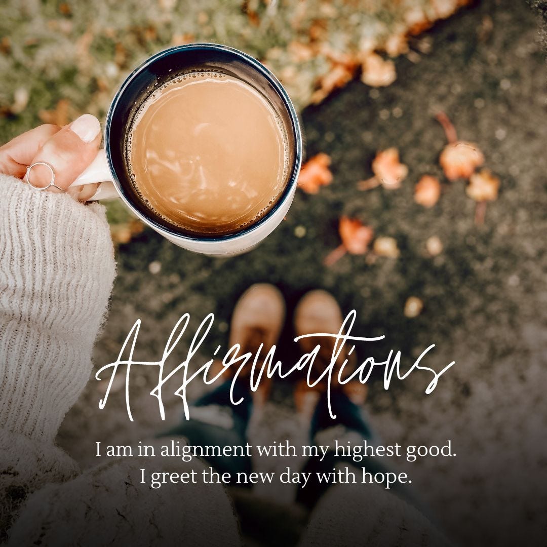 Daily Affirmations. For November 18, 2023 | by Nicole Dake | The Orange ...