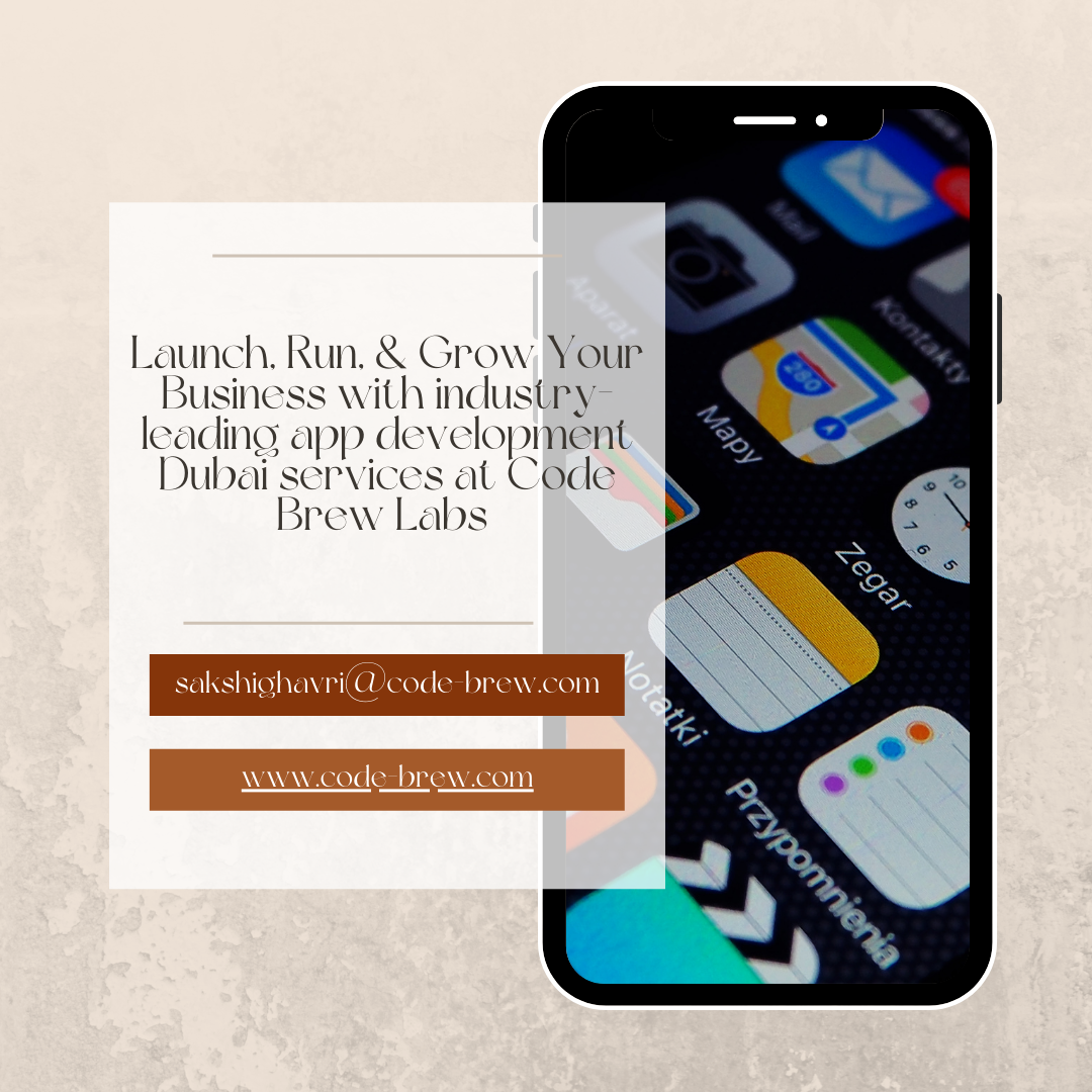 Leading App Development Company — Code Brew Labs - Oliverjones - Medium