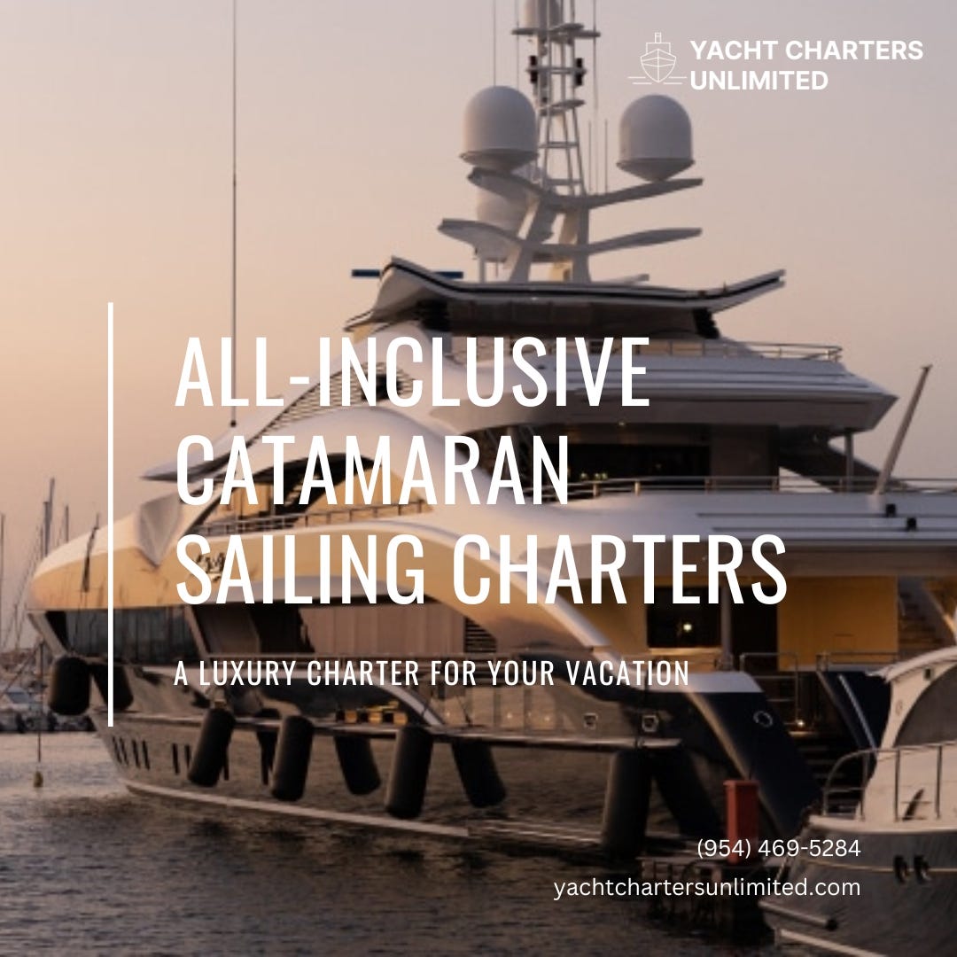 All-Inclusive Catamaran Sailing Charters - Yacht Charters Unlimited ...