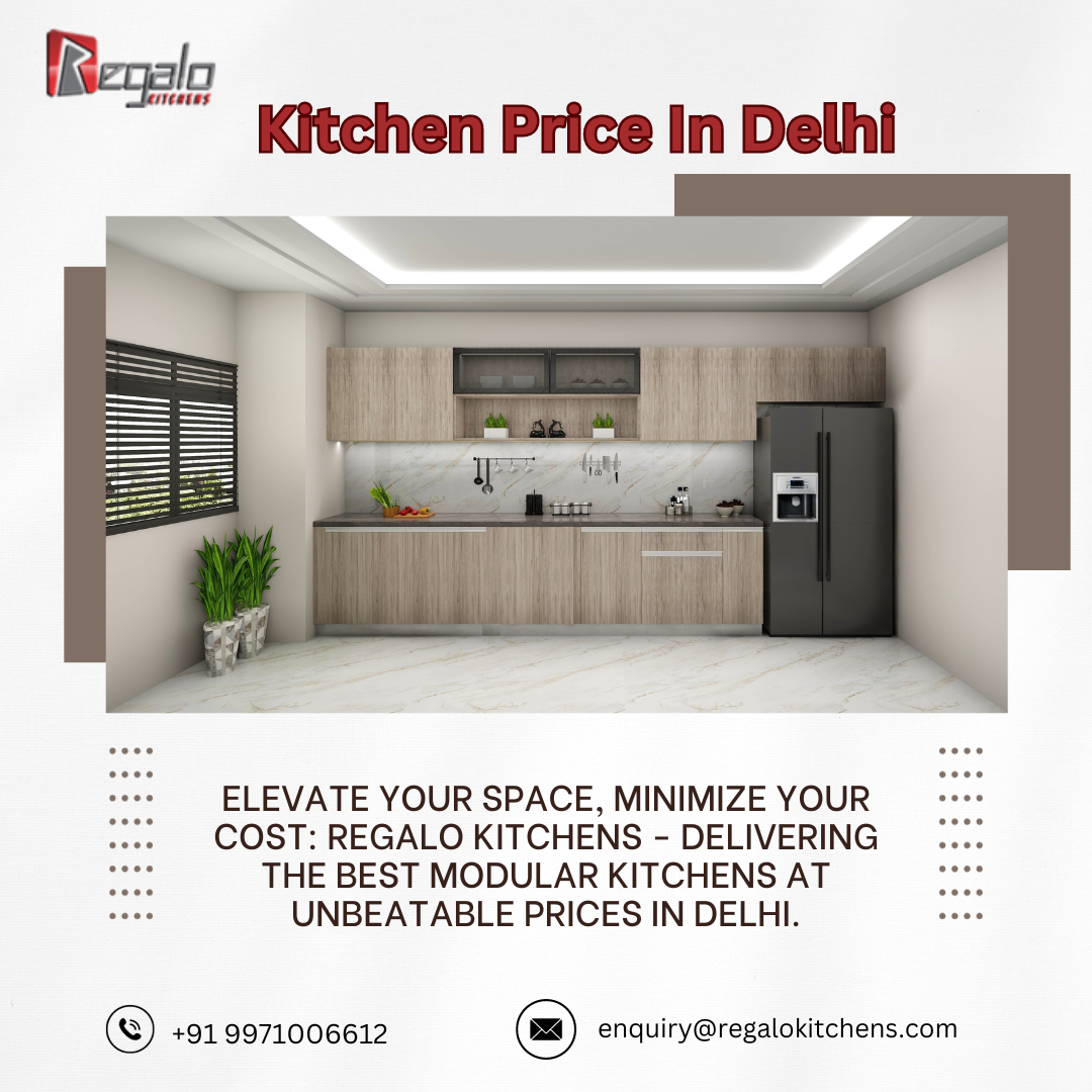 Kitchen Price In Delhi | Regalo Kitchens - Regalokichens - Medium