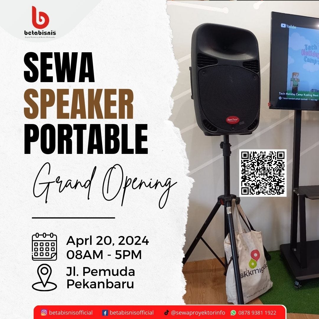 Sound Portable Baretone Sewa: Solusi Audio Terbaik! | by Sewa TV LED ...