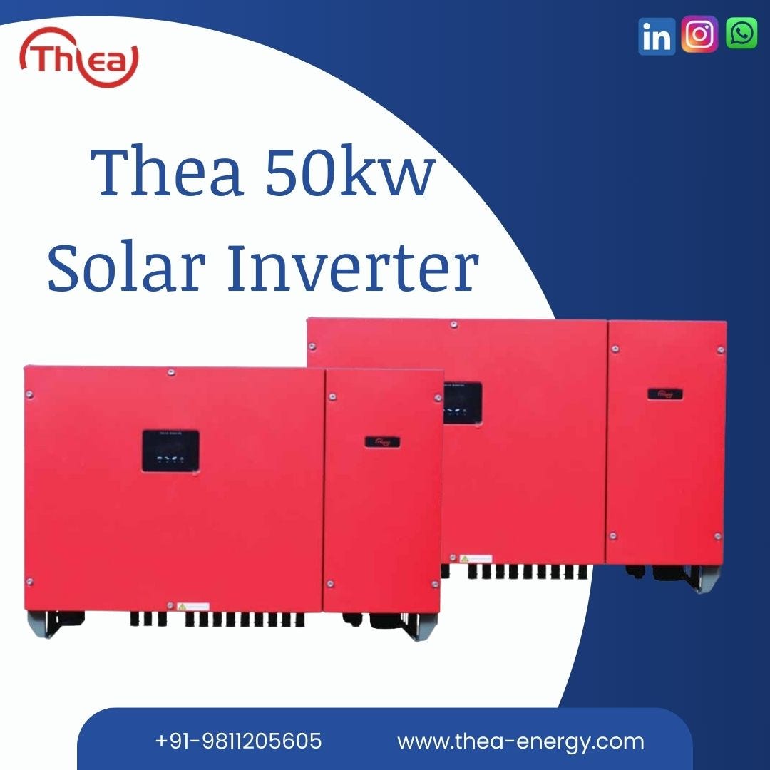 Thea 50kw Solar Inverter - Thea-energy - Medium