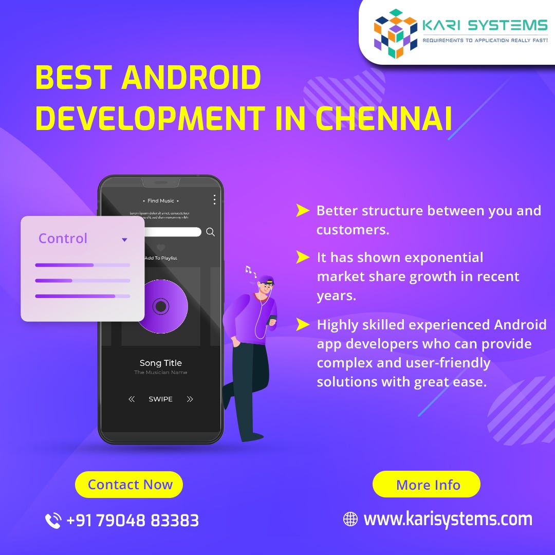 Choose The Best Android Development in Chennai | by Karisystems | Medium