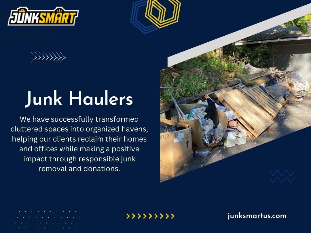 Junk Hauling Portland. Effortless De-cluttering: Experience… | by Junk Smart Junk Removal, LLC ...